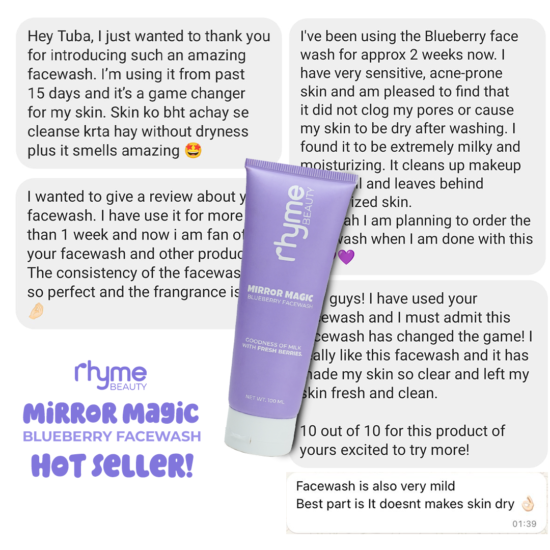 Facewash Sample – Rhyme Beauty